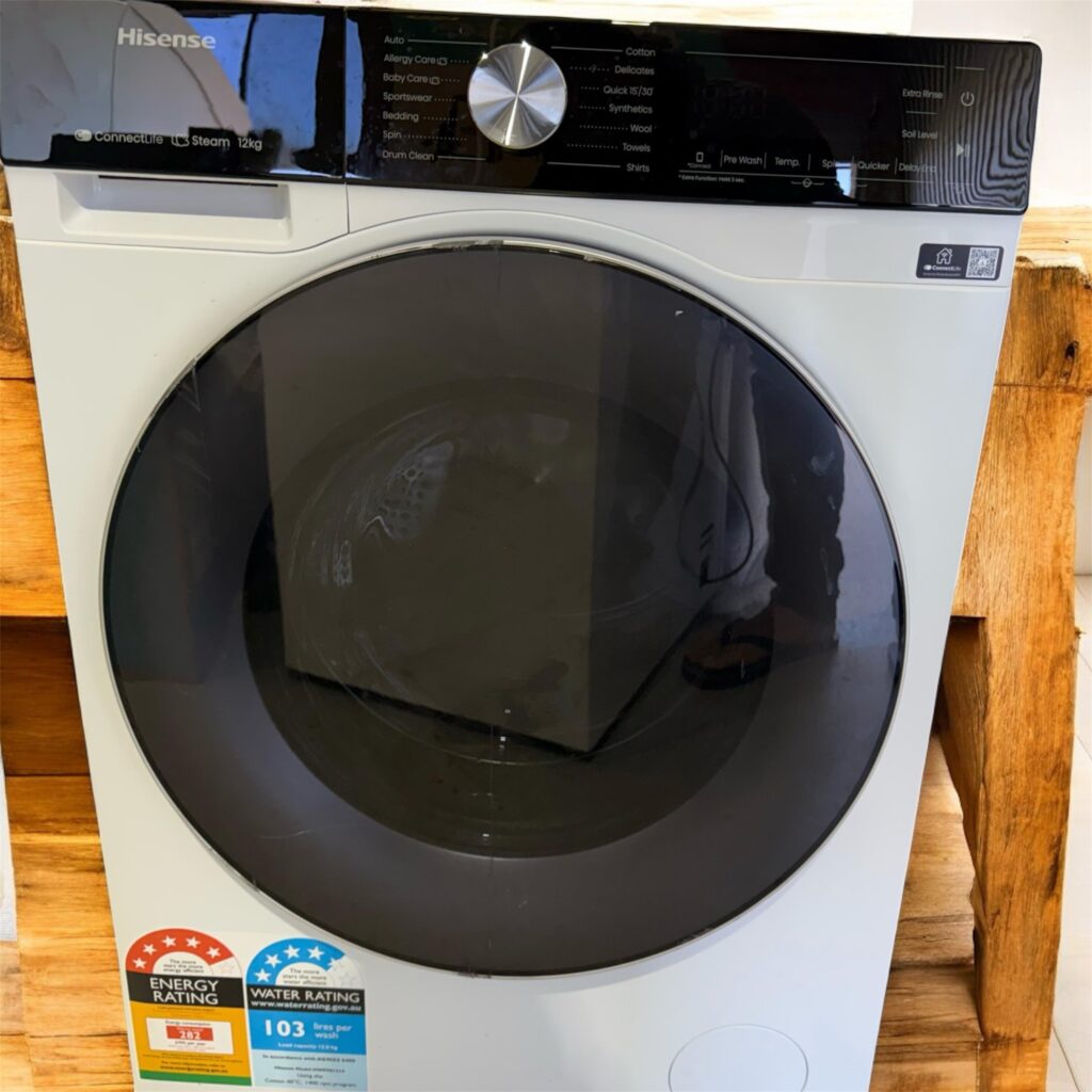 HISENSE 12KG FRONT LOADER WASHING MACHINE - Trigger Appliances