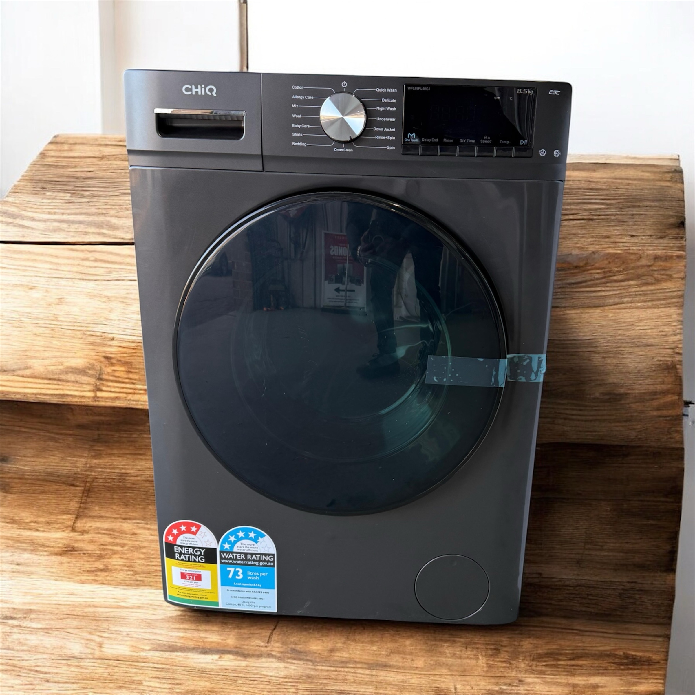 CHiQ 8.5kg front loader washing machine - Trigger Appliances